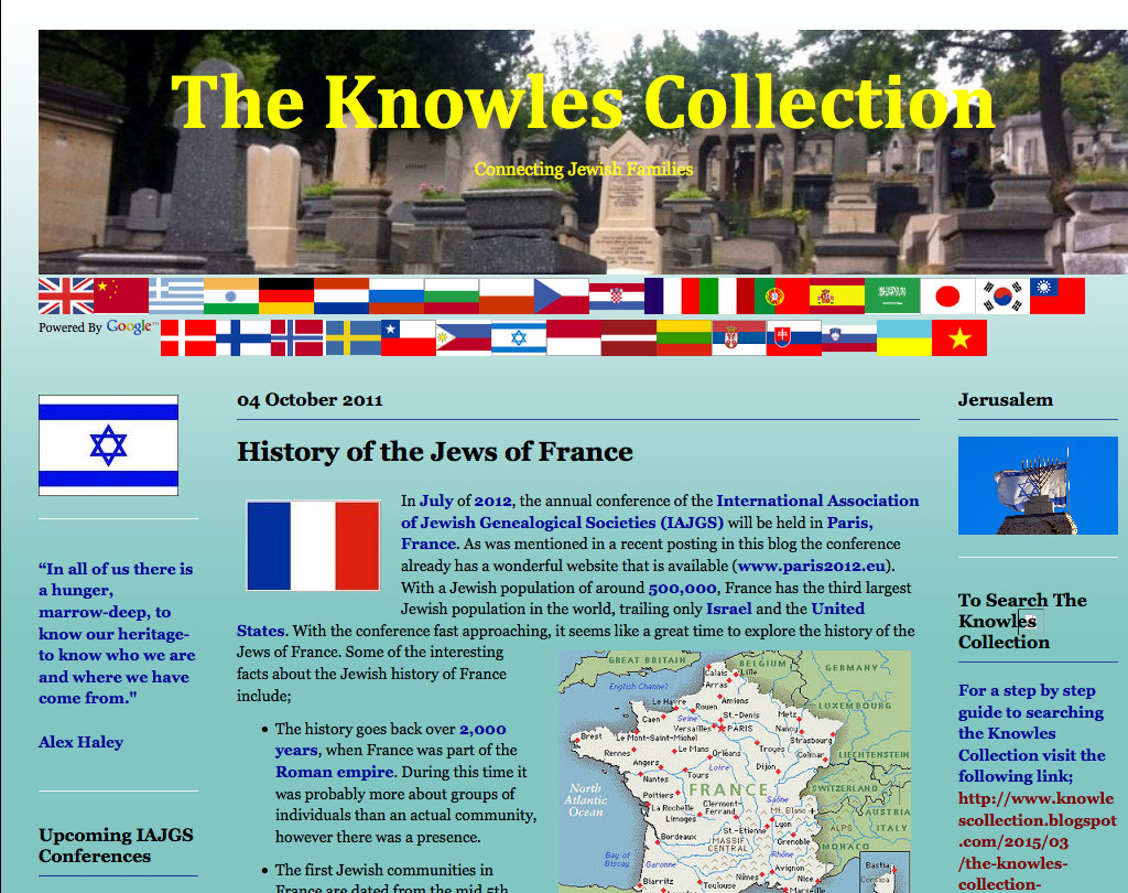 The Knowles Collection - History of the Jews of France - B&F: Jewish ...