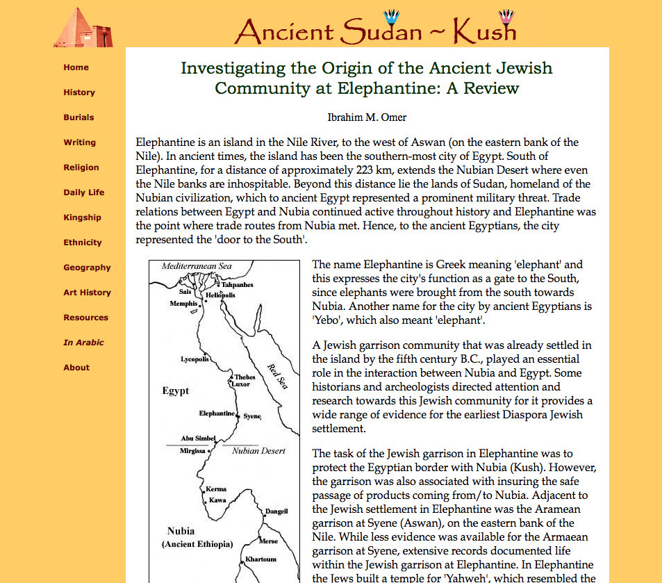 AncientSudan.org - Investigating the Origin of the Ancient Jewish ...